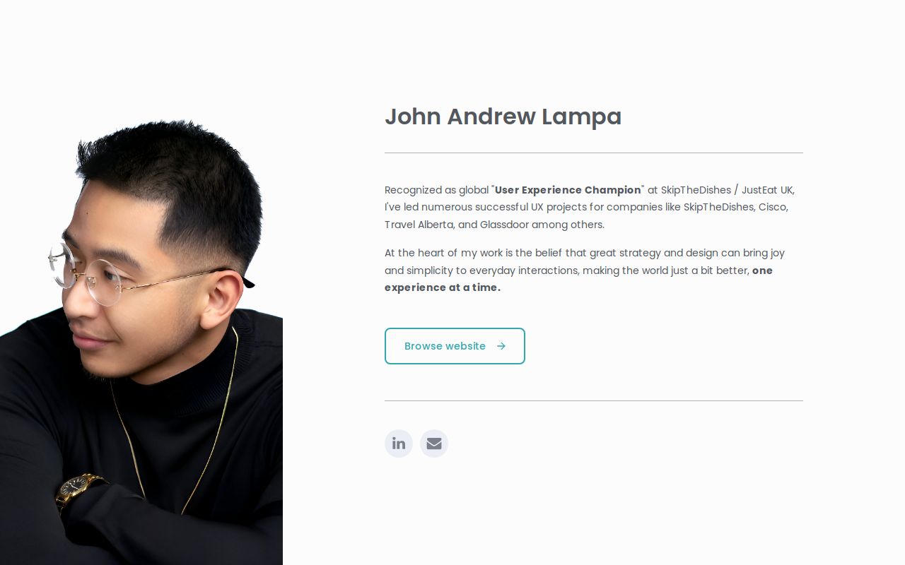 John Andrew Lampa | UX Professional